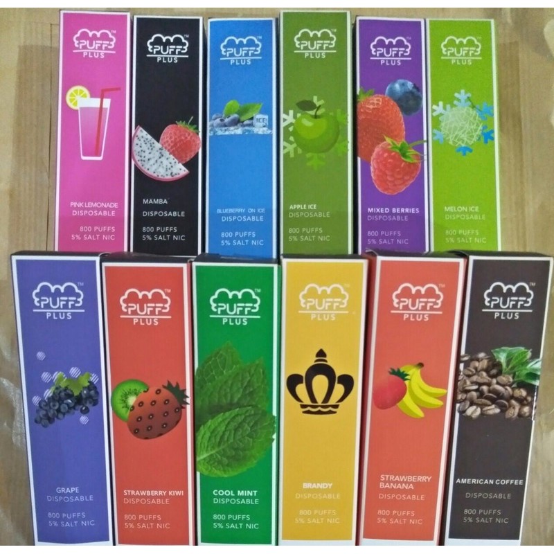 Jual Puff bar plus / Puff disposable 800 puff Indonesia|Shopee Indonesia