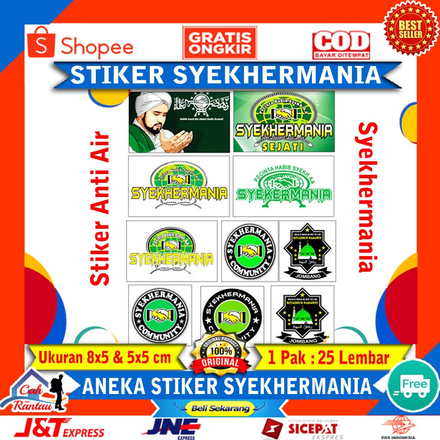 Jual Stiker Syekhermania Community Komunitas Majelis Pecinta Sholawat ...