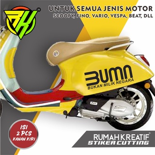 Jual Stiker Semua Motor Tulisan BUMN / Sticker scoopy terbaru Stiker ...
