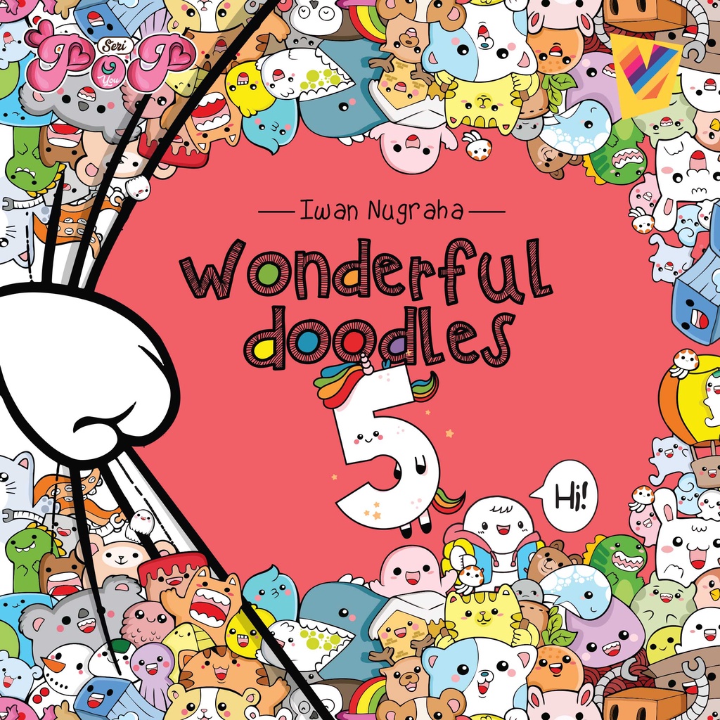 Jual Kubus Media - Wonderful Doodles 5 - Seri Pop You - Buku Mewarnai ...
