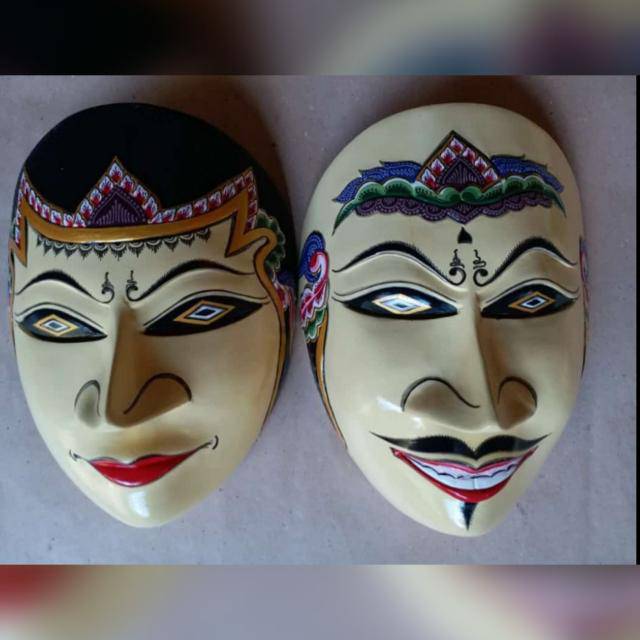 Jual Topeng asmarabangun dan dewi sekartaji | Shopee Indonesia
