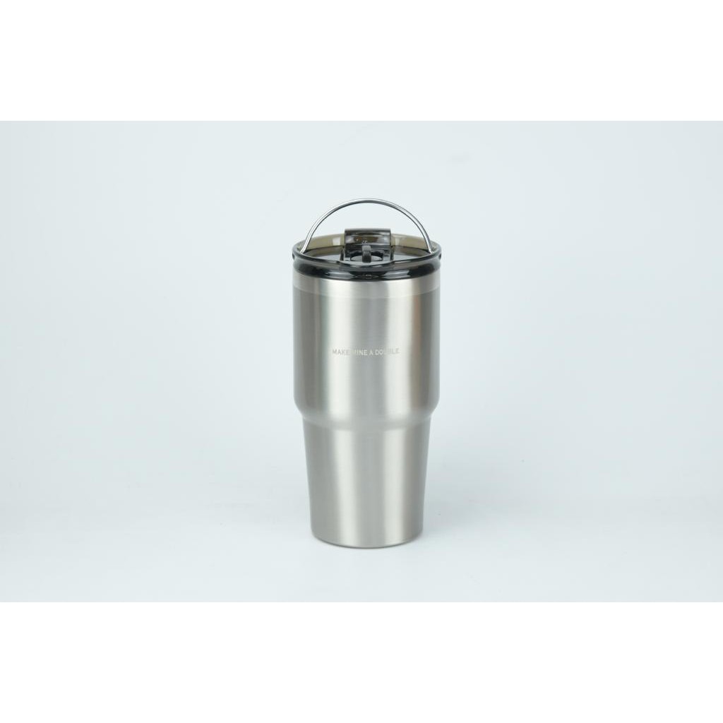 Jual Trans Living Vacuum Ins Mug 600 ML Silver TCM-2012CA - Botol Minum ...