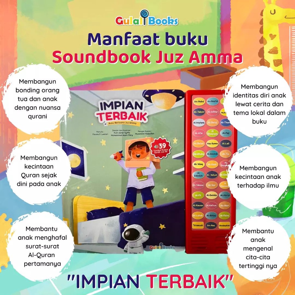Jual Buku Anak Soundbook Impian Terbaik Gulali Books Buku Bersuara Juz ...