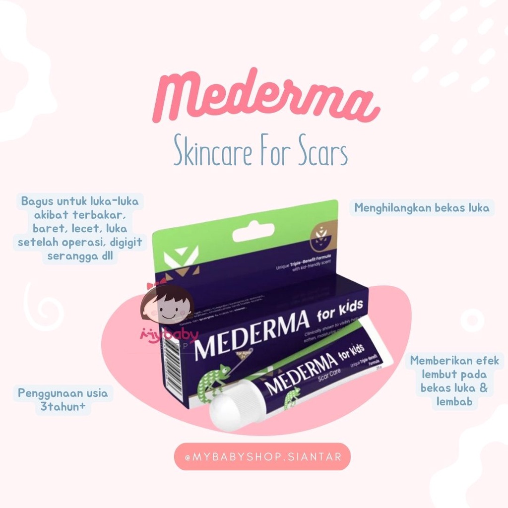 Jual Mederma Kids Skin Care For Scars 20gr / salep luka | Shopee Indonesia