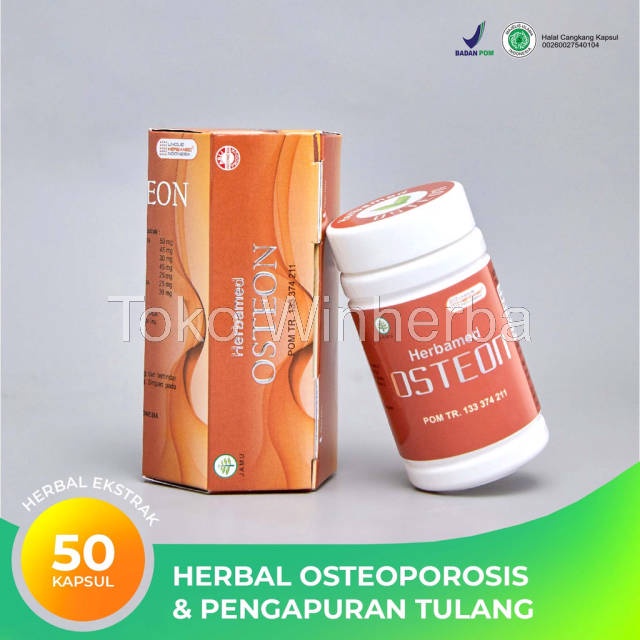 Jual HERBAL OSTEOPOROSIS NUTRISI SENDI & TULANG / OBAT PATAH TULANG ...