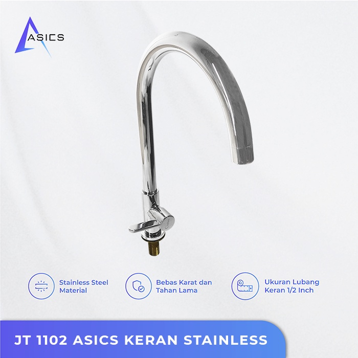 Jual Asics JT 1102 Keran Air Stainless/Kran Air Sink Cuci Piring | Shopee Indonesia