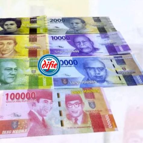 Jual Uang mainan monopoli asli isi sekitar 1000 pcs campur duit duitan ...