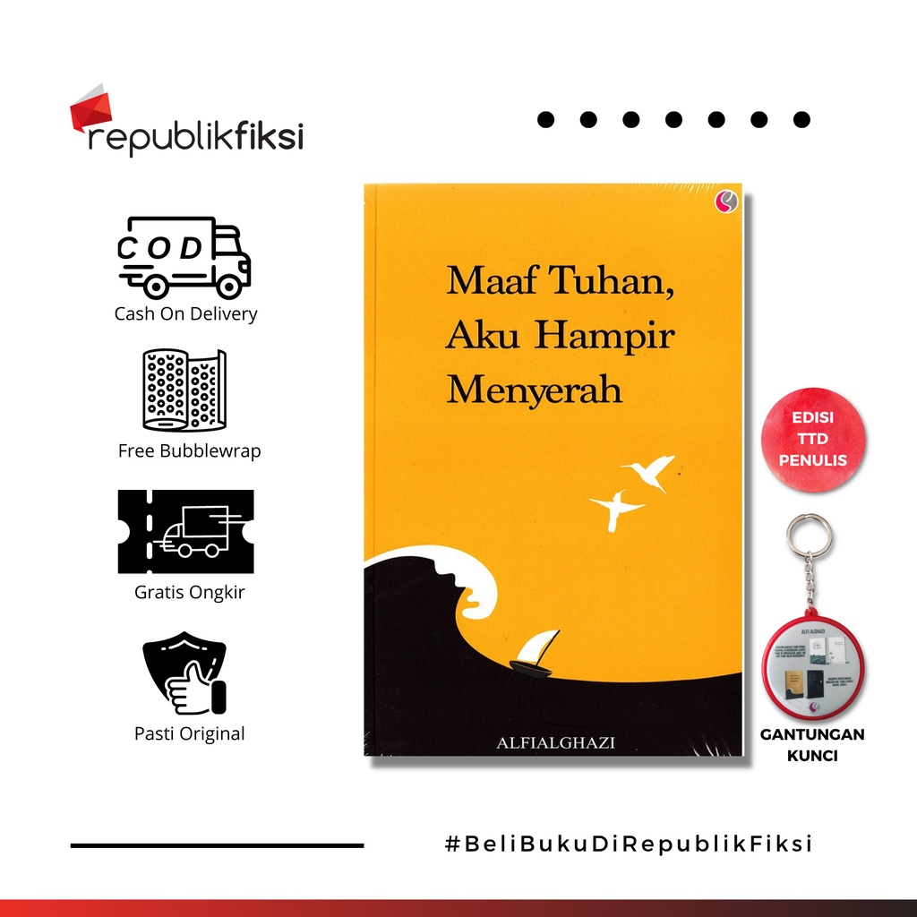 Jual Buku Maaf Tuhan, Aku Hampir Menyerah - Alfialghazi - Sahima | Shopee Indonesia