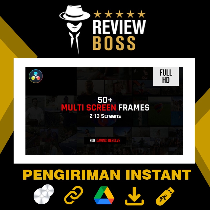 Jual BUNDLE MULTI SCREEN FRAME PREMIUM PACK FOR FCPX LIFETIME | Shopee Indonesia
