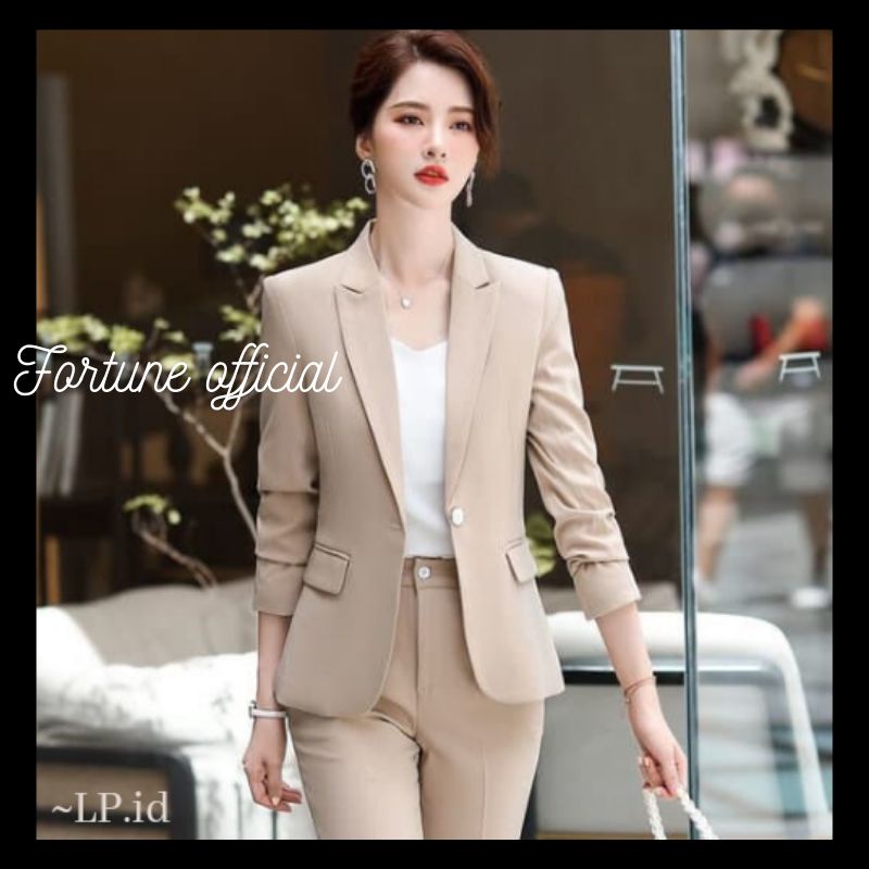 Jual Jas Wanita Blazer/Blazer Wanita/Jas Wanita Korea | Shopee Indonesia