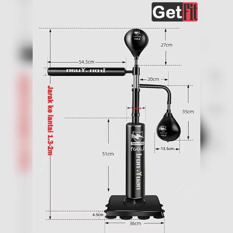 Jual MMA & Boxing Training Set Boxing Punch Punch Bag Boxing Trainer ...