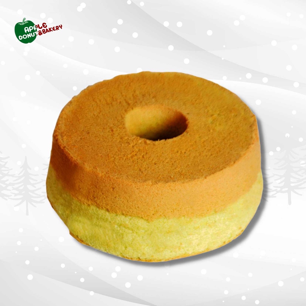 Kue Chiffon Cake Pandan Special 15 cm x 7 cm - Apple Donut & Bakery ...