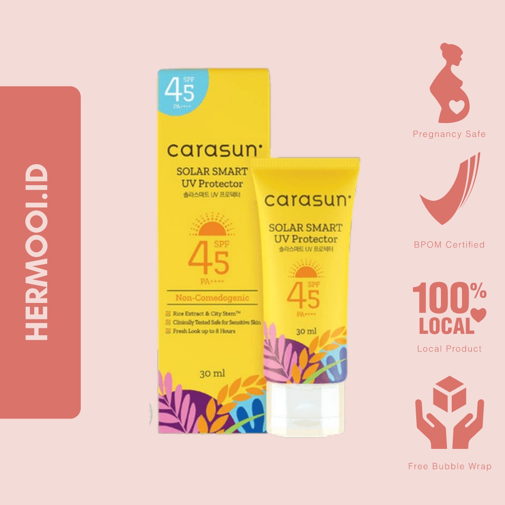 Jual Carasun Solar Smart UV Protector SPF45 PA++++ | Shopee Indonesia