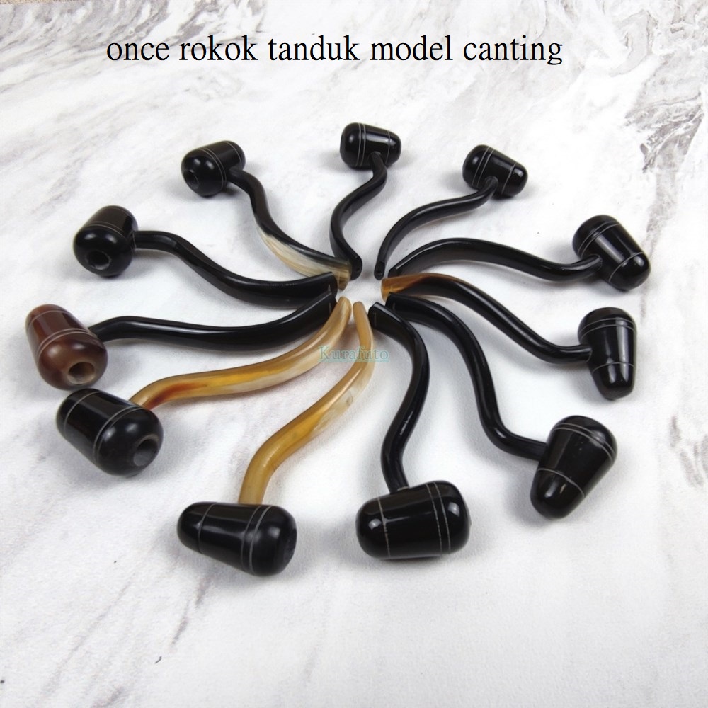 Jual Pipa Rokok once full tanduk cangklong mini | Shopee Indonesia