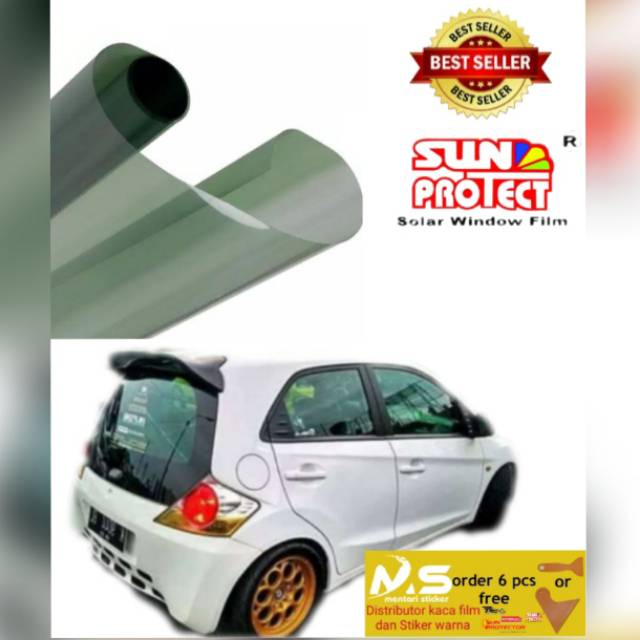 KACA FILM MOBIL/KACA FILM RIBEN HIJAU PREMIUM UV ANTI GORES/KACA FILM ...