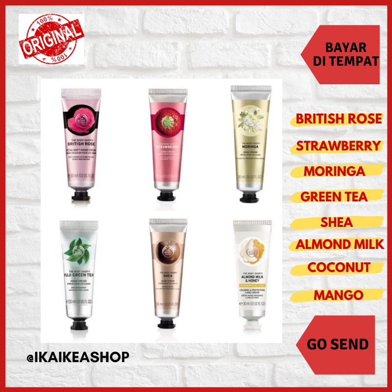 Jual HAND CREAM THE_BODY_SHOP WANGI BUNGA & BUAH-BUAHAN | Shopee Indonesia