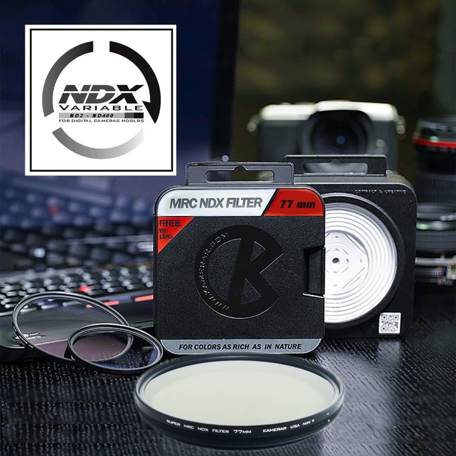 Jual KAMERAR MRC VARIABLE NDX FILTER 77MM | Shopee Indonesia