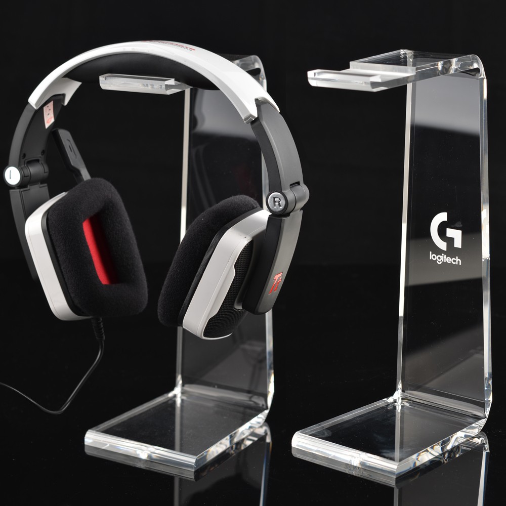Jual Logitech Headphone Stand Acrylic - Headphone Stand | Shopee Indonesia