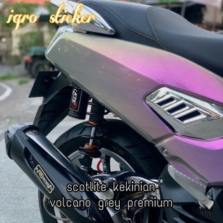 Jual Scotlite volcano grey skotlet motor abu abu lembayung sticker ...