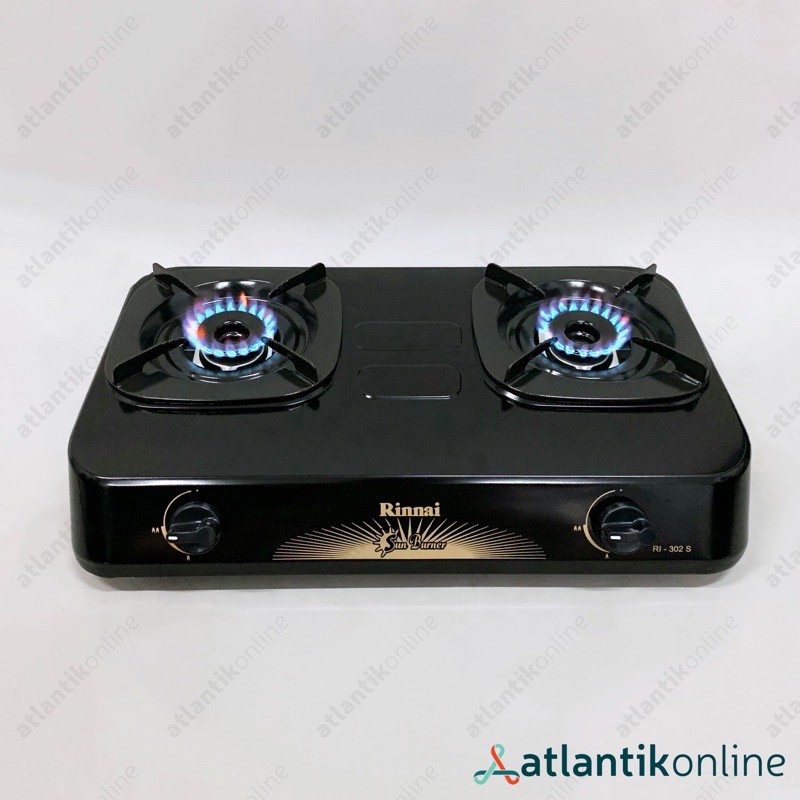 Jual Kompor gas 2 tungku sun burner RINNAI RI-302S RI302S | Shopee Indonesia