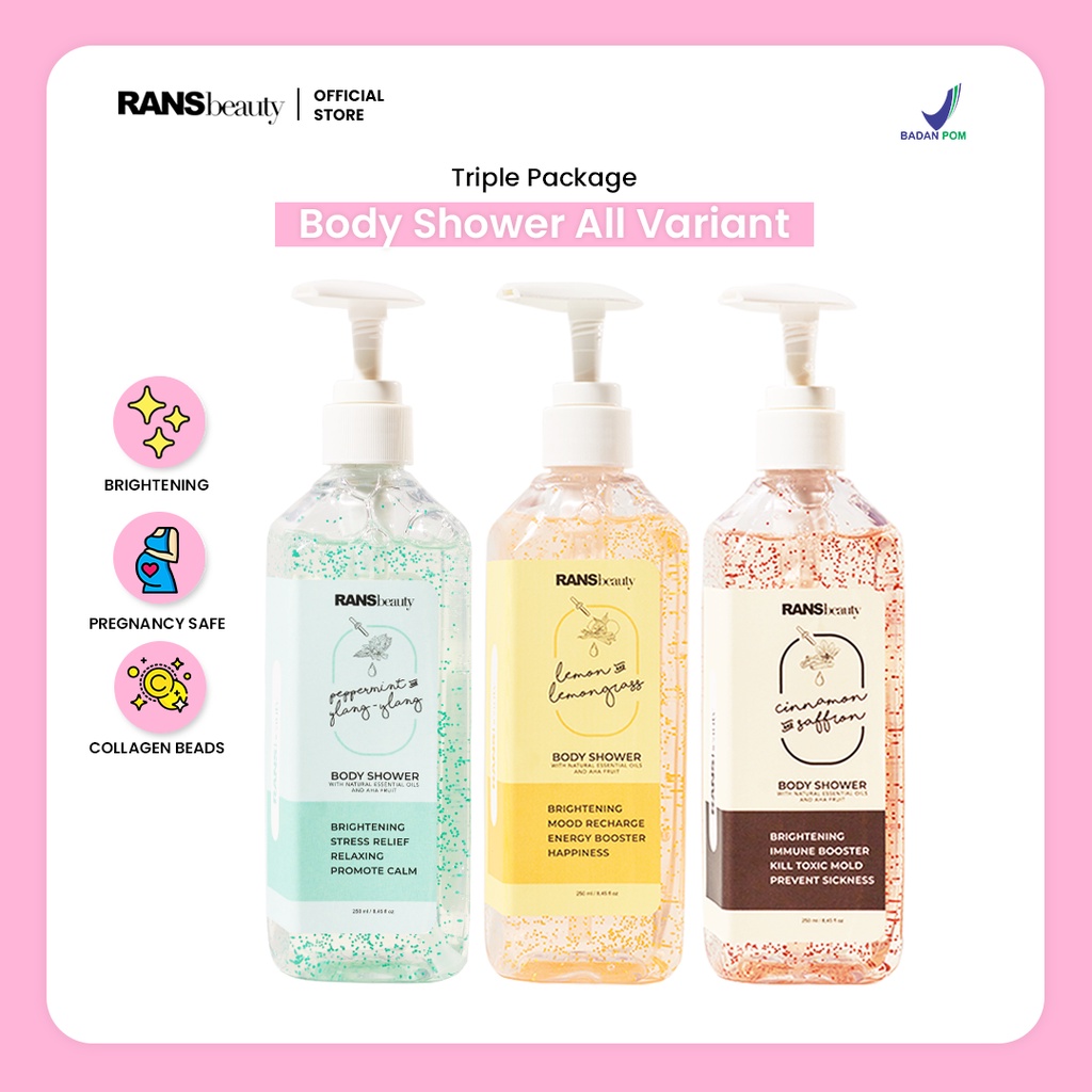 Jual Rans Beauty Triple Body Shower (All Variant) | Shopee Indonesia