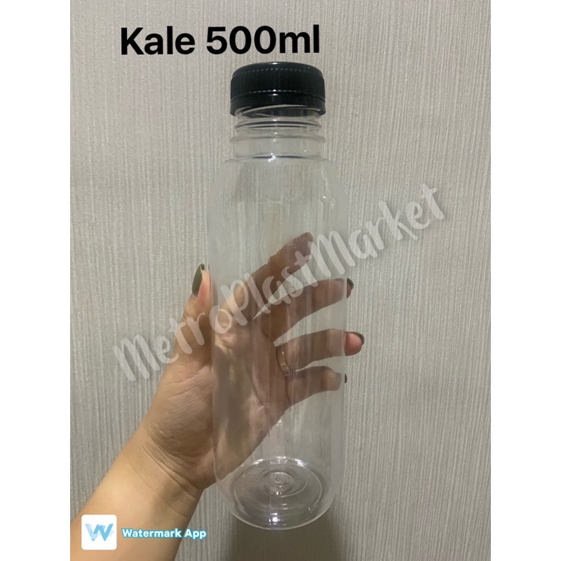 Jual [36GR] botol kale 500 ml bulat botol jus 500 ml botol kopi 500 ml botol plastik 500 ml ...
