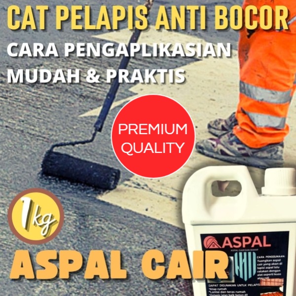 Jual Aspal Cair 1 kg Cat Pelapis Anti Rembes Penambal Anti Bocor ...
