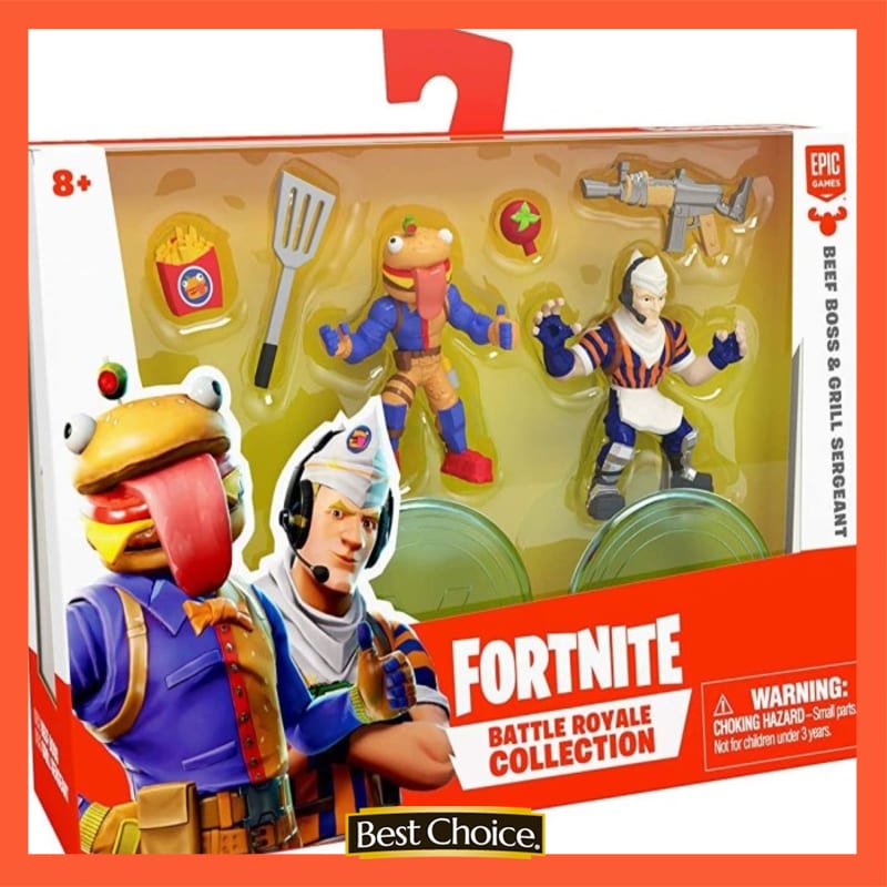 Jual Fortnite Battle Royale Collection: Beef Boss & and Grill Sergeant ...