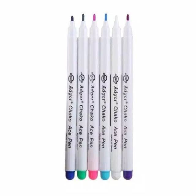 Spidol Pena Penanda Bahan Kain / Water Erasable Pen / Fabric Marker ...