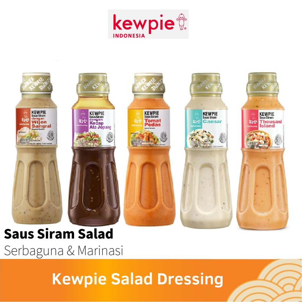 Jual KEWPIE Salad Dressing 200ml - Thousand Island | Wijen Sangrai | Kecap Ala Jepang | Shopee ...