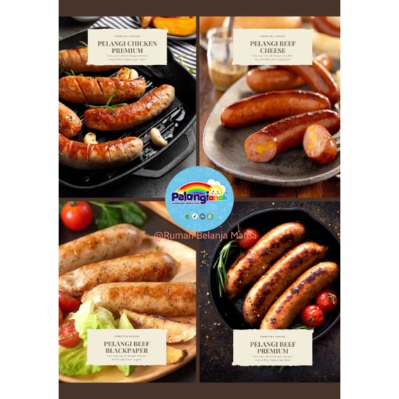 Jual Frozen Food Sosis Natural - Non MSG Non Pengawet / Sosis Premium ...