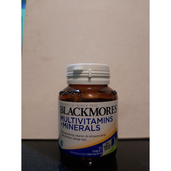 Jual Blackmores Multivitamins Minerals (30 kapsul) | Shopee Indonesia