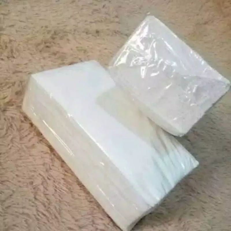 Jual tissue serbaguna reusable 20x20 cm ukuran besar bisa dicuci tisu ...