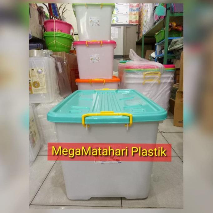 Jual Box Container EZY 95 Liter (Kuat & Tahan Banting) | Shopee Indonesia