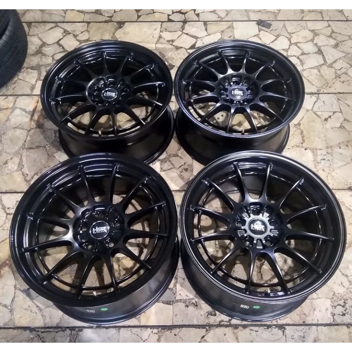 Jual Velg Bekas Import Hsr Spider Ring 18 Lebar 8,5/9,5 Pcd 5x114 Et40/35 Black Buat Mobil ...