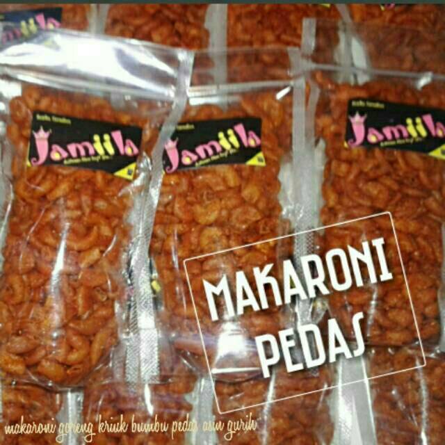 Jual Makaroni Goreng kriuk Kemasan 100gr /makroni/cemilan/snack ...