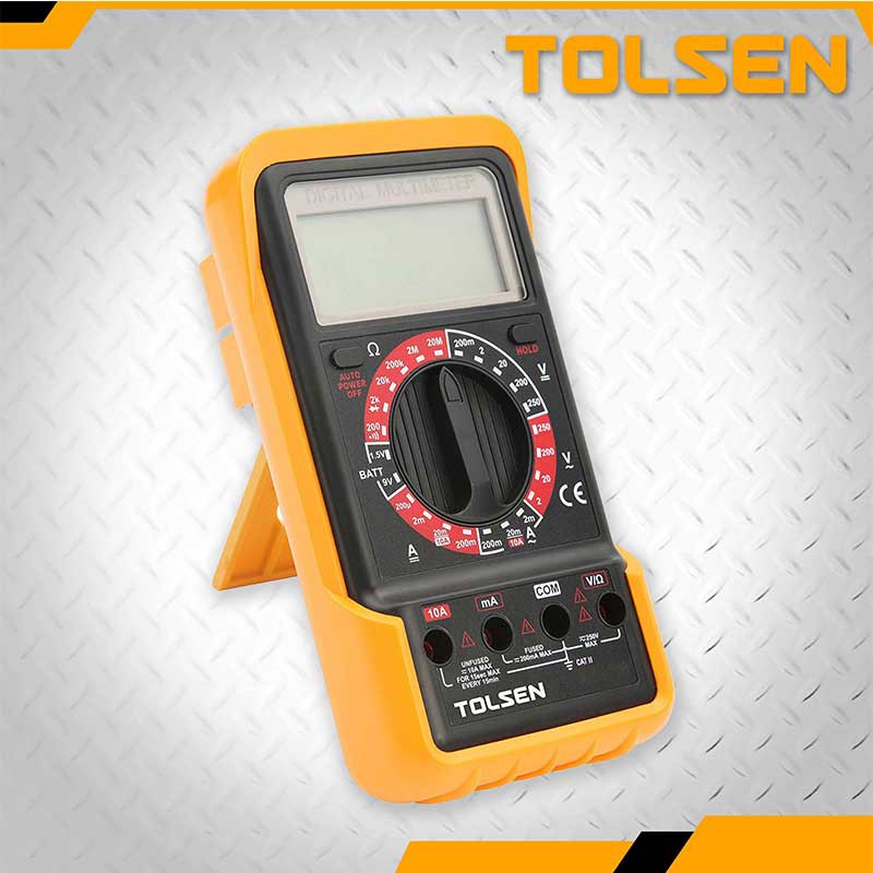 Jual Tolsen Digital Multimeter (INDUSTRIAL) - Alat Ukur Multi Tester ...