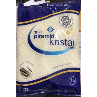 Jual gula pasir kemasan 1 kg piramid | Shopee Indonesia