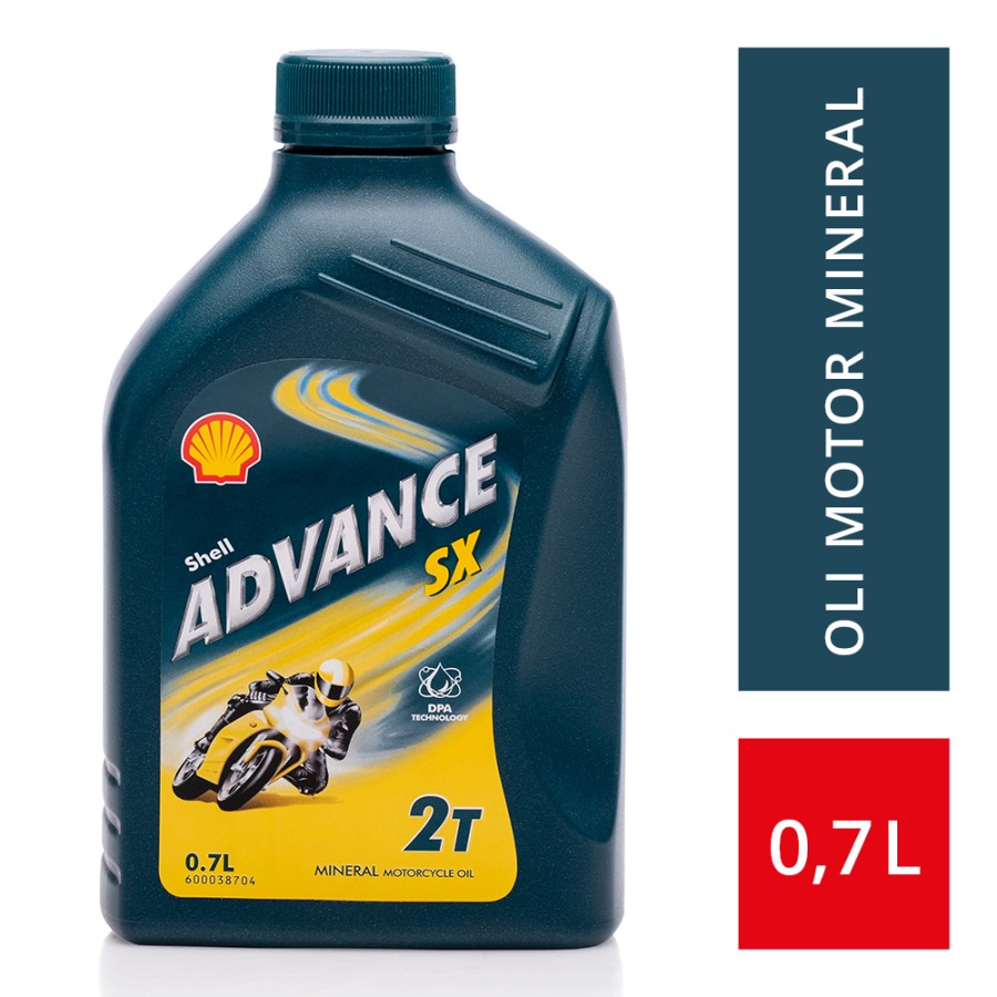 Jual OLI SHELL ADVANCE SX2T 700ML MOTOR 2 TAK ORIGINAL SHELL | Shopee ...
