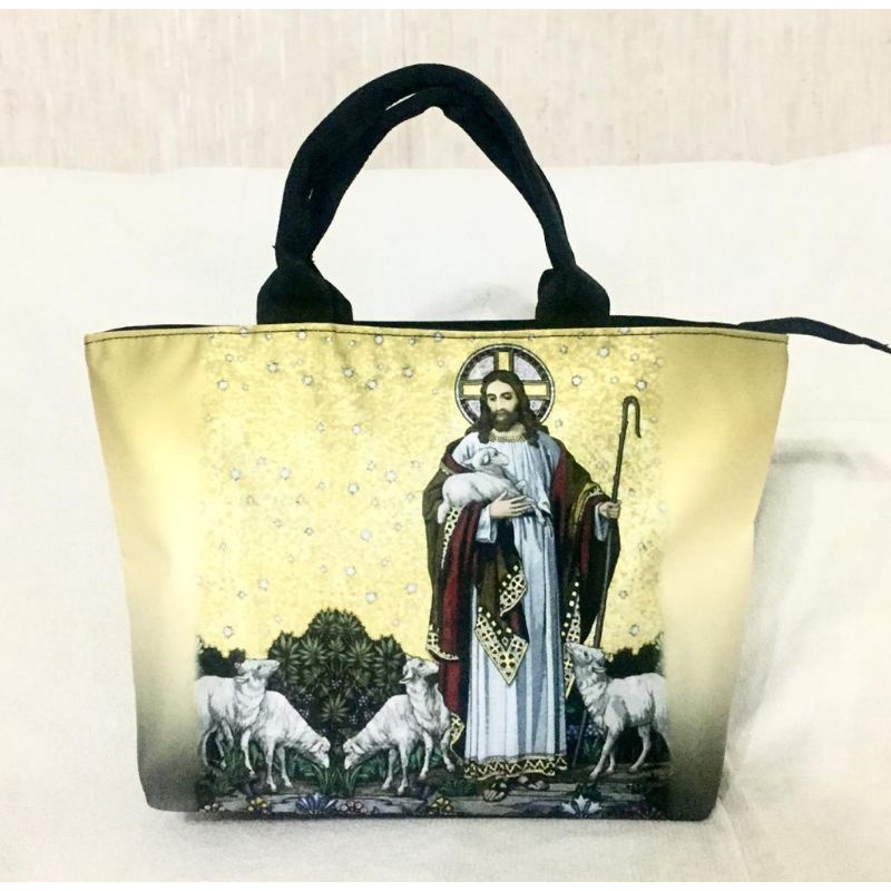 Jual tas tote bag dan selempang wanita souvenir rohani Tuhan Yesus Sang ...