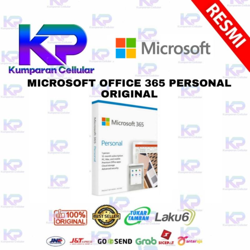 Jual MICROSOFT OFFICE 365 PERSONAL ORIGINAL | Shopee Indonesia