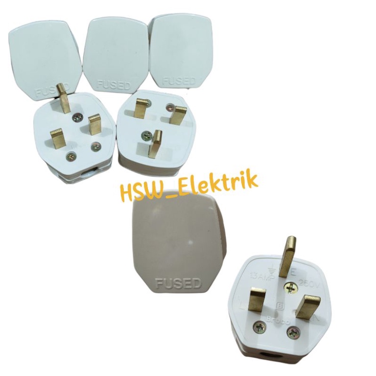 Jual BROCO STEKER AC ARDE 7110 CREAM / COLOKAN AC / KAKI 3 | Shopee ...