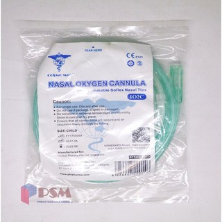 Nasal Oxygen Cannula Child / Selang Kanul Oksigen Anak / Nasal O2 ...