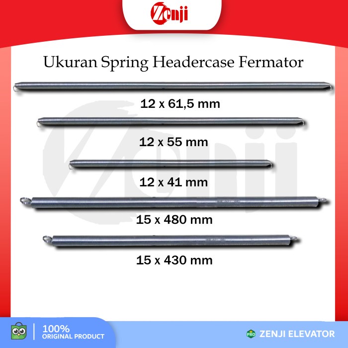Jual Produk Terbaru Elevator Door Spring/Per Pintu Lift Fermator ...