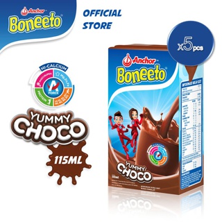 Jual Anchor Boneeto Susu UHT Yummy Choco 5 x 115 ml | Shopee Indonesia