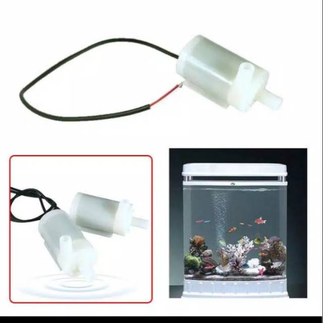 Jual pompa air mini micro submersible 3-5v dc, | Shopee Indonesia