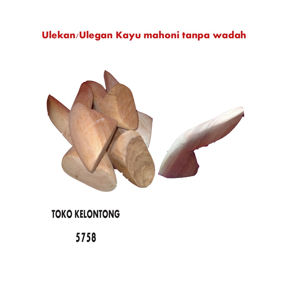 Jual ULEKAN KAYU COBEK/ULEGAN TANPA WADAH | Shopee Indonesia