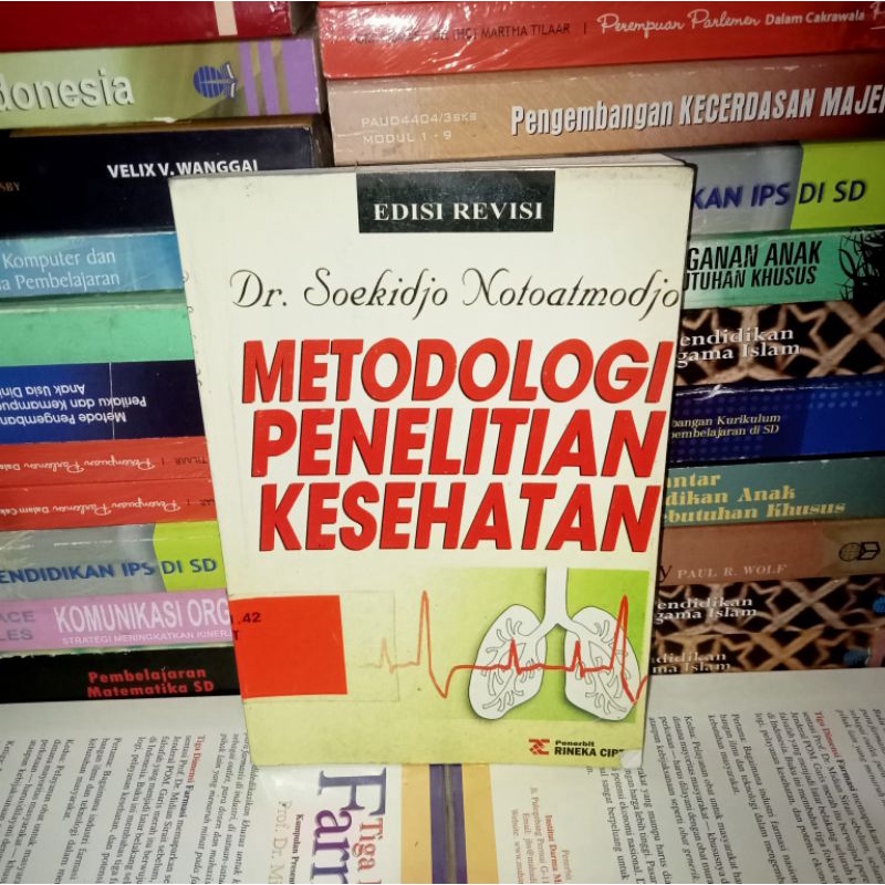 Jual ORIGINAL BUKU METODOLOGI PENELITIAN KESEHATAN EDISI REVISI Indonesia|Shopee Indonesia