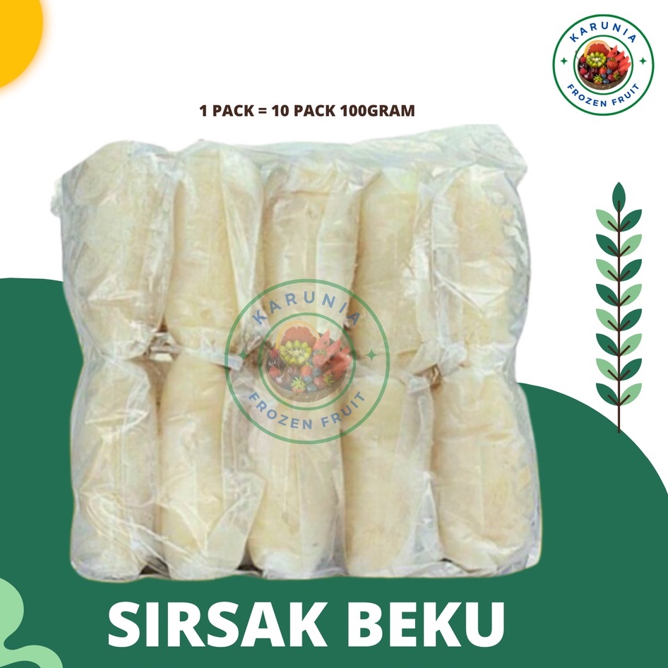 Jual SIRSAK FROZEN/ BUAH SIRSAK BEKU/ SOUR SOP FROZEN/ SIRSAK FROSEN ...