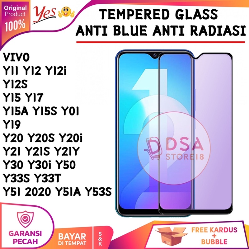 Jual Anti Gores Vivo Y11 Y12 Y15 Y17 Y20 Y19 Y20 Y21 Y30 Y50 Y15S Y01 Y33S Y33T Y21Y Tempered ...